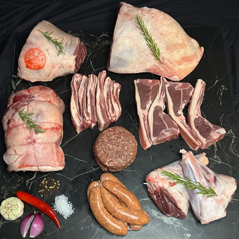 Premium Grass-Fed Merino Lamb Box – Mainland Pure